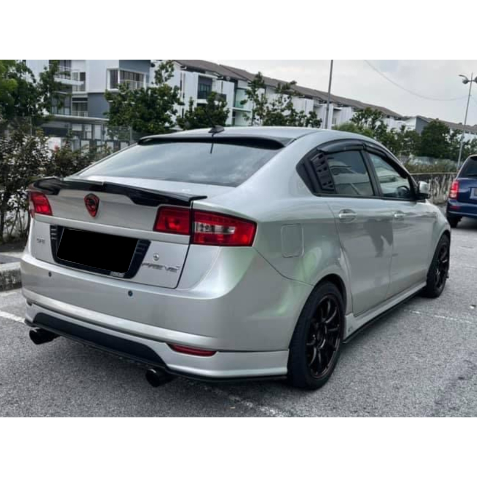 **PROTON PREVE ( DUCK TAIL V2 ) SPOILER - FRP | Shopee Malaysia