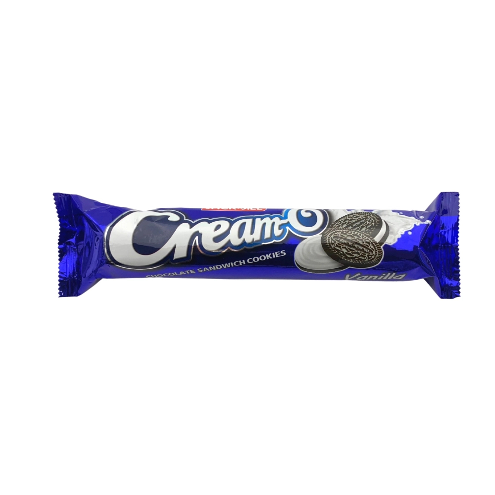 Cream-O Vanilla Flavour Chocolate Sandwich Cookies | Shopee Malaysia