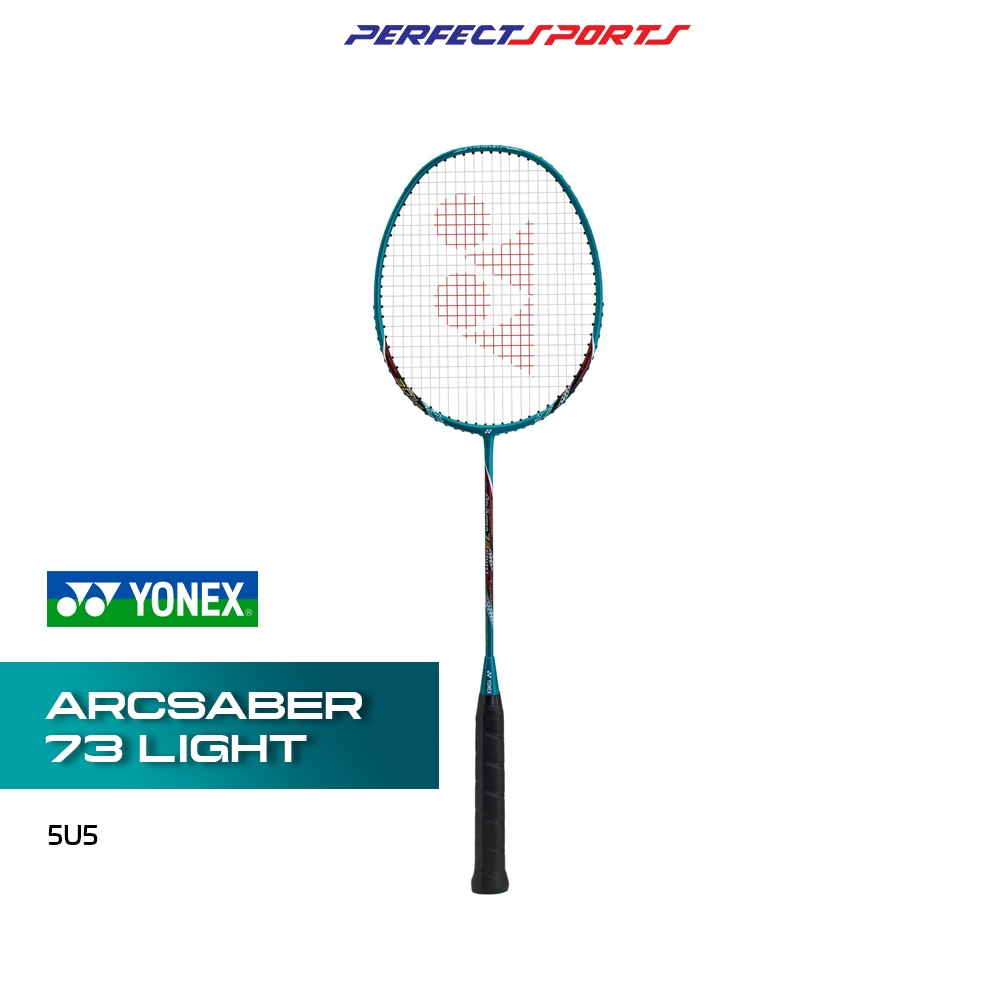 [Free String + Grip] YONEX ARCSABER 73 LIGHT TURQUOISE BADMINTON RACKET ...