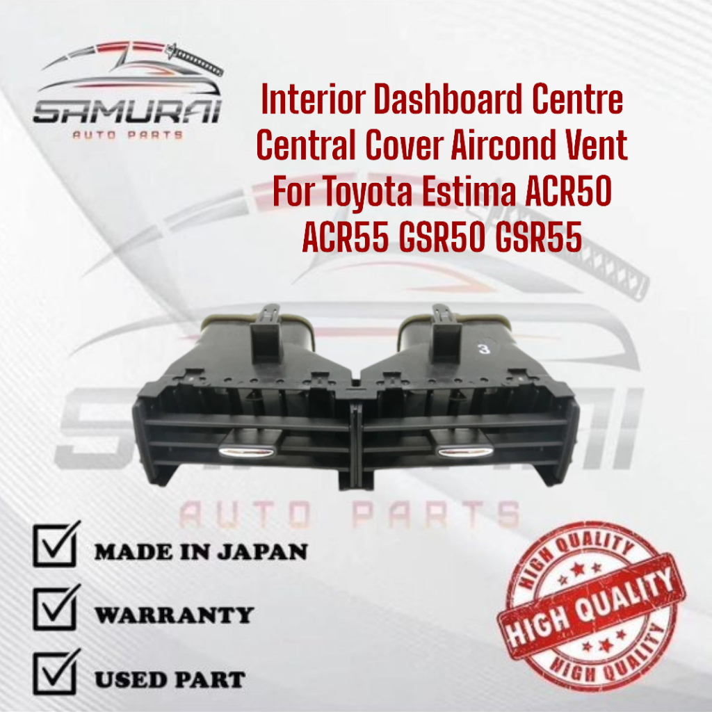 Toyota Estima ACR50 ACR55 2.4 GSR50 GSR55 3.5 AHR20 Interior Dashboard ...