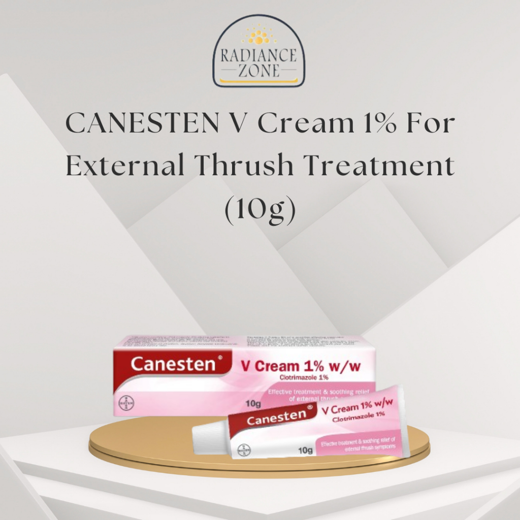 CANESTEN V Cream 1% For External Thrush Treatment (10g) | Shopee Malaysia