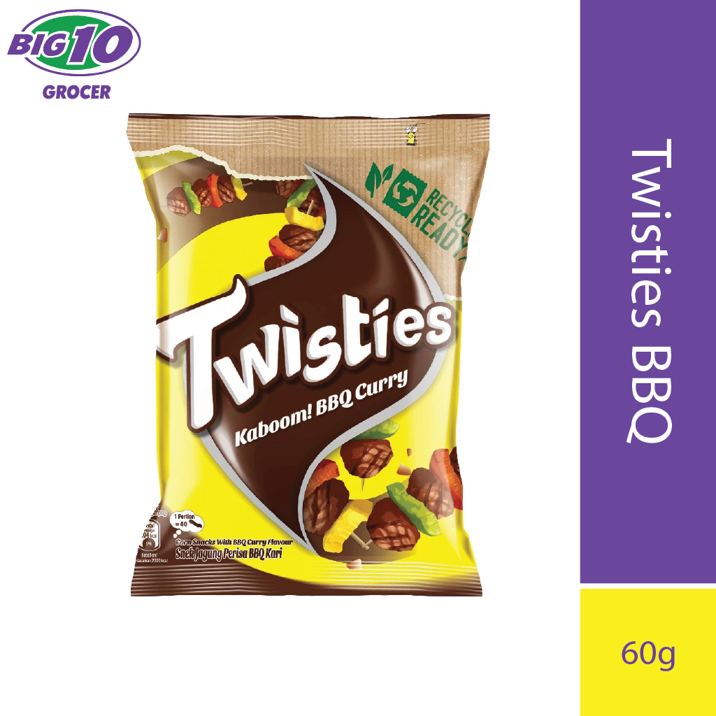 Twisties Kaboom! BBQ Curry (60g) | Shopee Malaysia