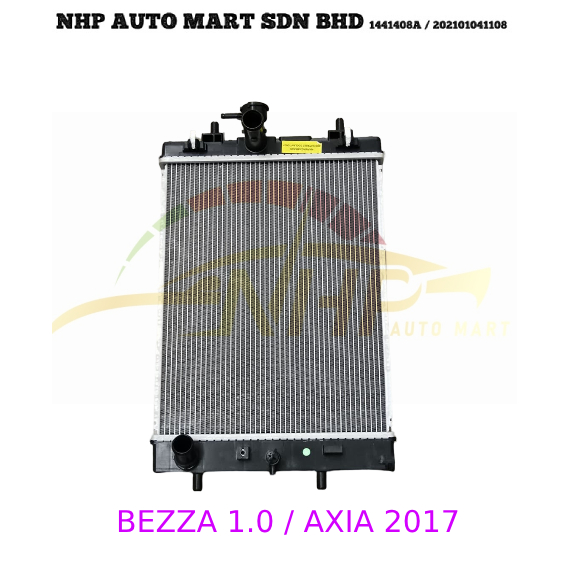 BEZZA 1.0 1.3 2016 , AXIA 2017 FACELIFT , MYVI 2017 D20N RADIATOR AUTO ...