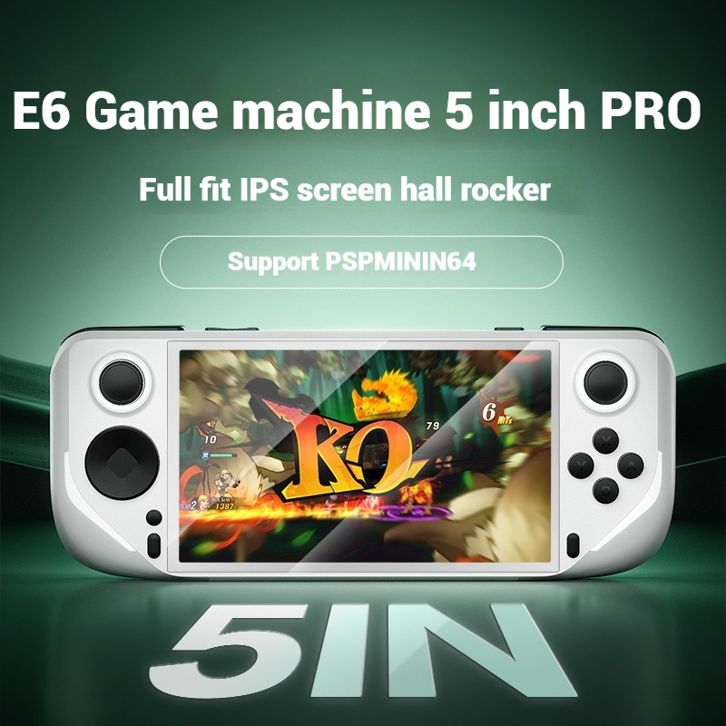 E6 Handheld Game Console Psp Arcade 5-Inch Fully Laminated E-Sports ...