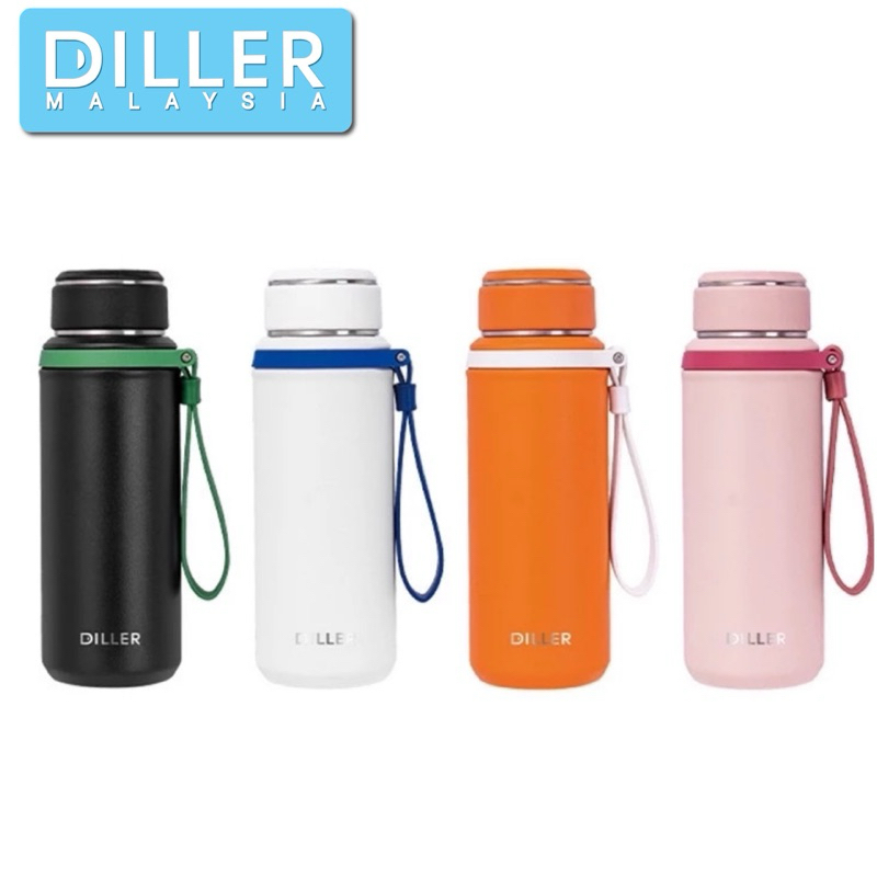 Diller Botol Thermo Kem Besar Penapis Teh Large Camp Water Bottle with ...