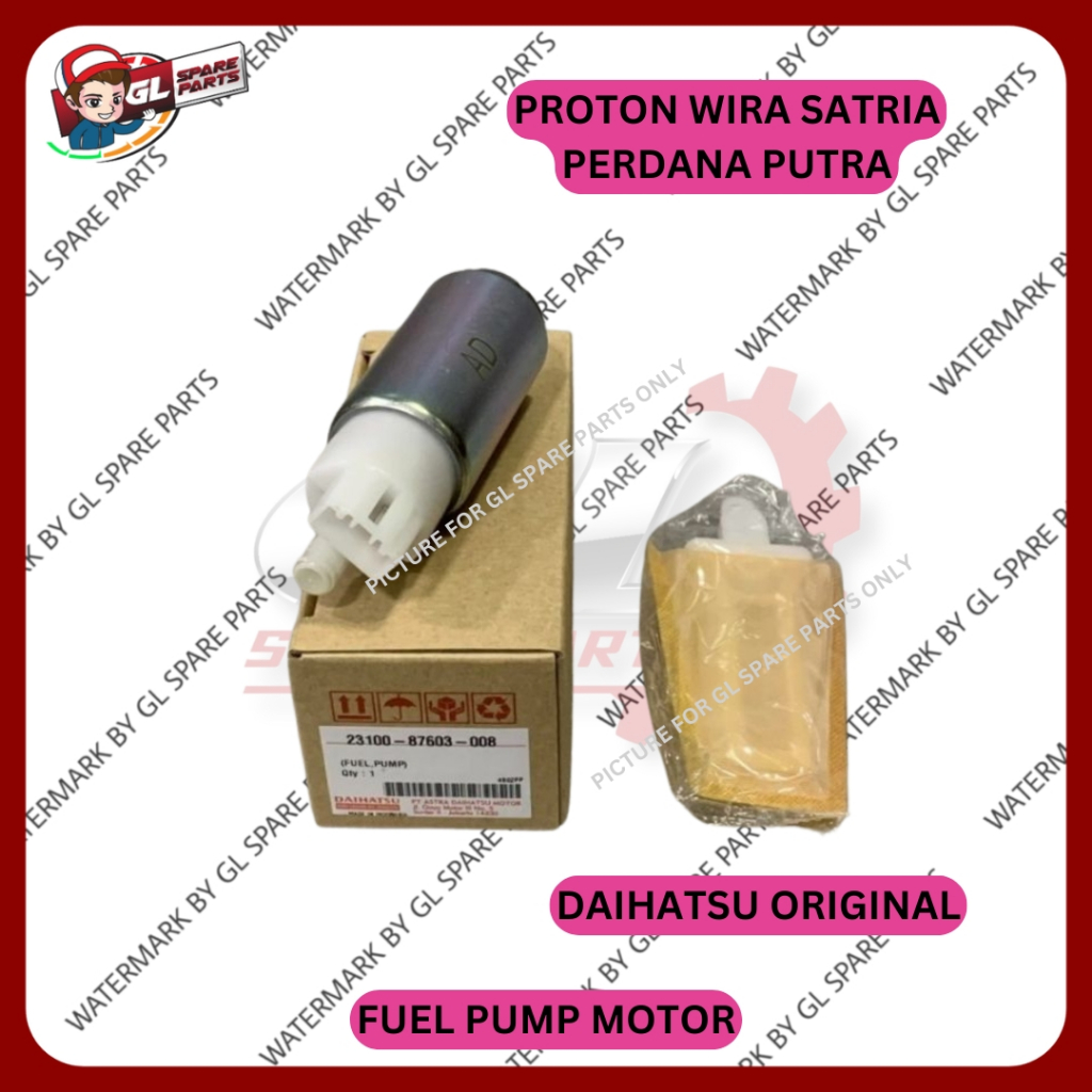 FUEL PUMP MOTOR PROTON WIRA SATRIA PERDANA PUTRA MINYAK PUMP ...