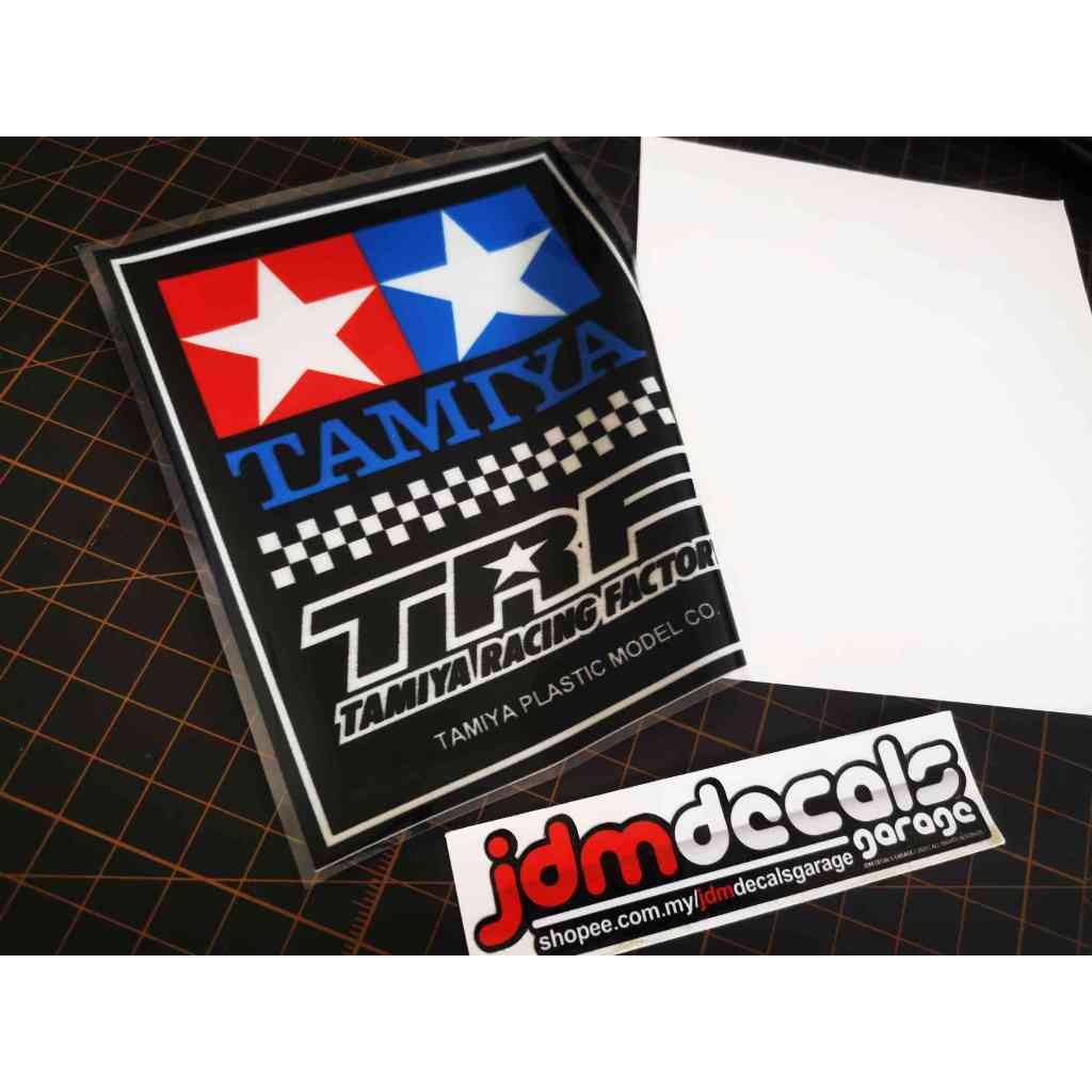 Tamiya TRF Car Windscreen Decal Sticker | Shopee Malaysia
