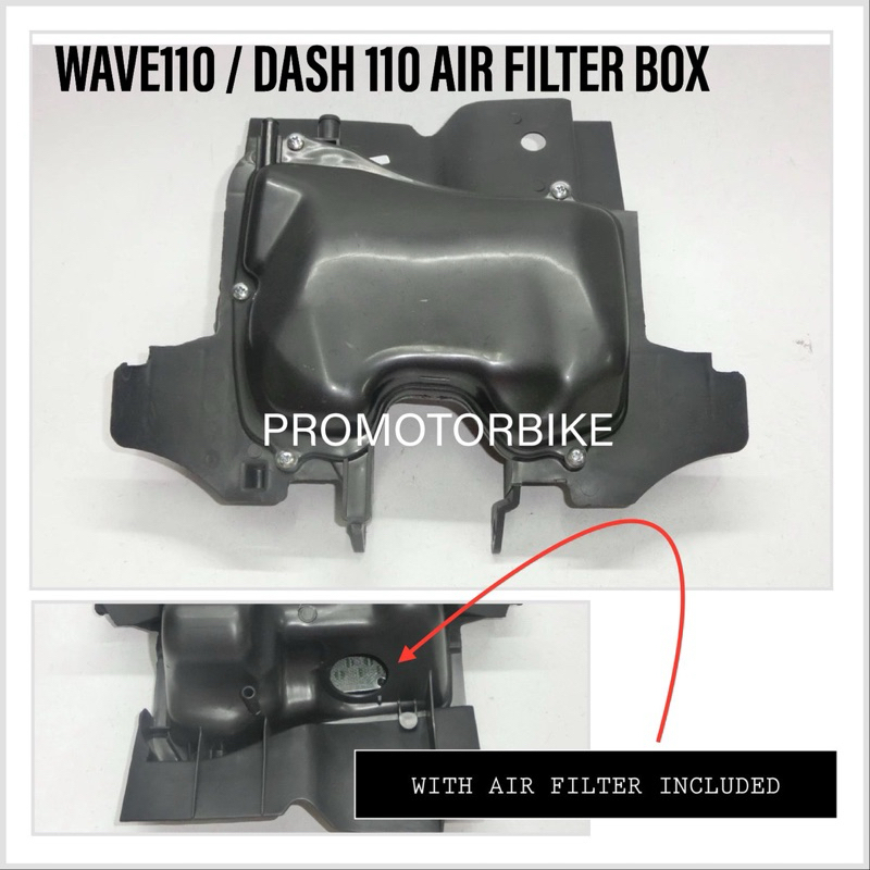 HONDA WAVE110 WAVE 110RS DASH 110 AIR FILTER BOX AIR CLEANER BOX CASE ...