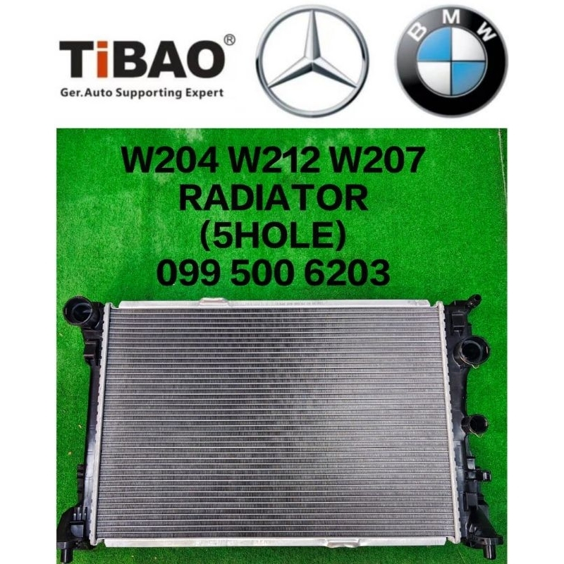 (TIBAO) BENZ W204 W212 W207 M271 CGI RADIATOR (5HOLE) | Shopee Malaysia