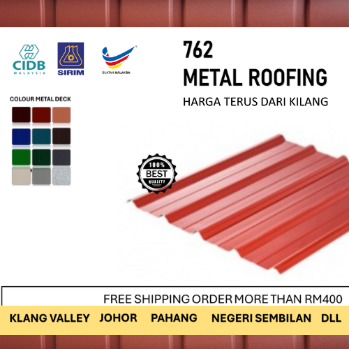 Metal Roofing / Awning / Awning heavy duty/ Zink Kilang Murah / Zink ...