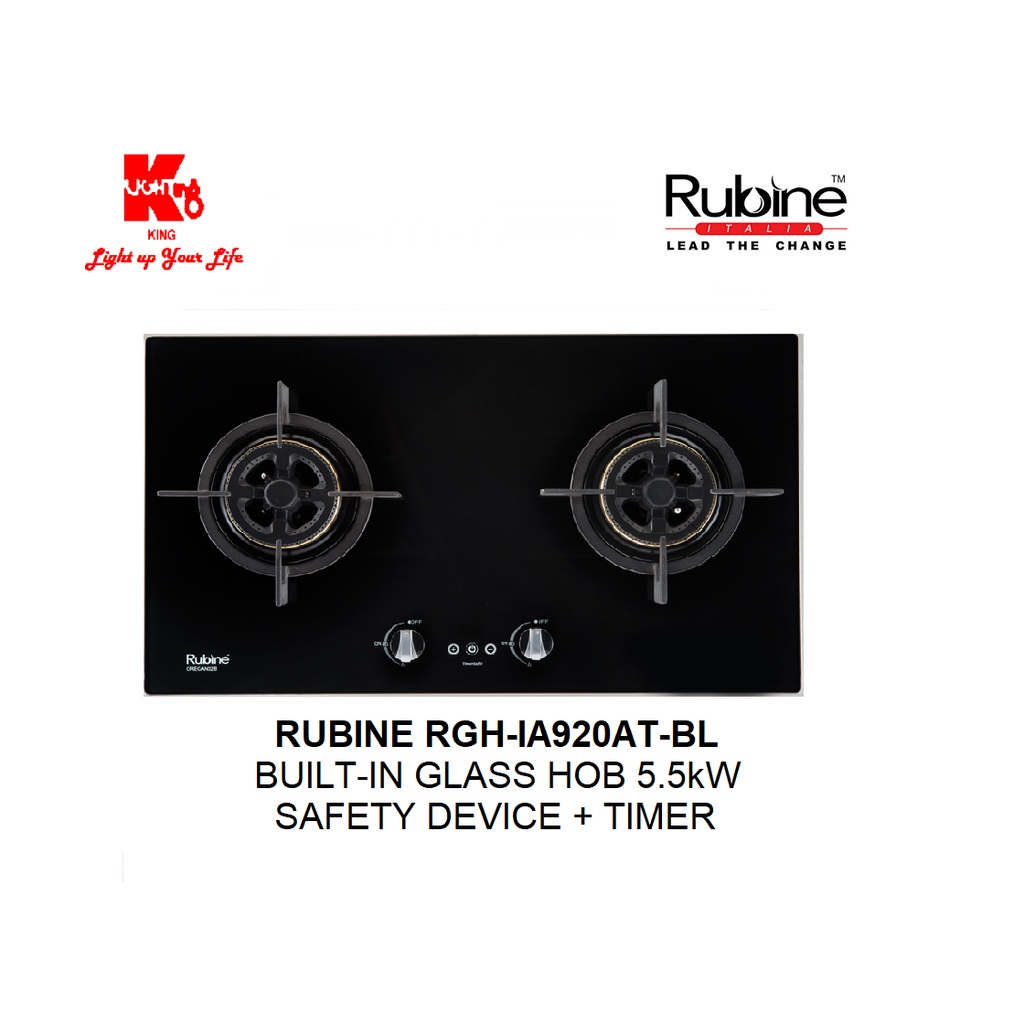 RUBINE IA920AT-BL COOKER HOB | Shopee Malaysia
