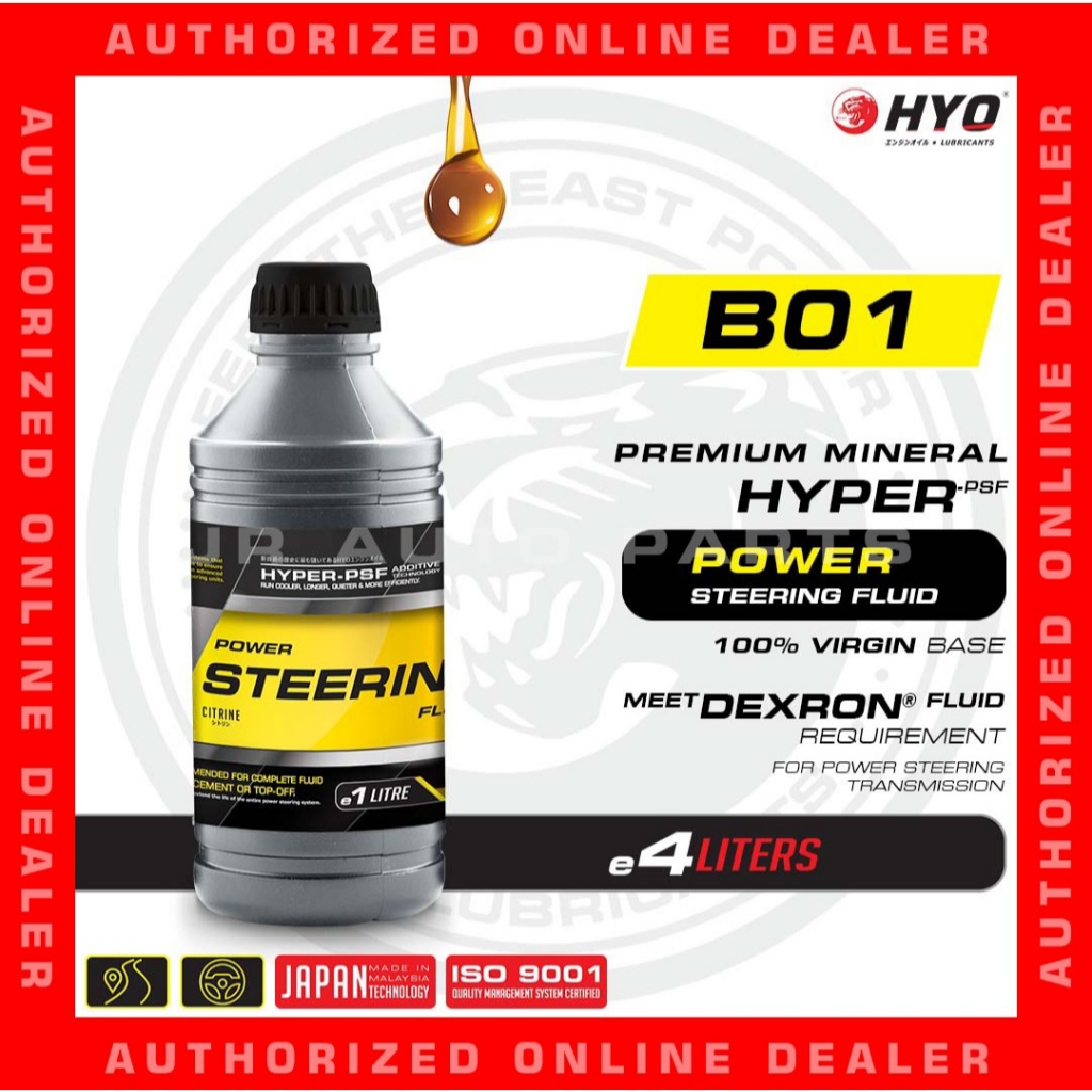 HYO B01 𝐏𝐎𝐖𝐄𝐑 𝐒𝐓𝐄𝐄𝐑𝐈𝐍𝐆 𝐅𝐋𝐔𝐈𝐃 HYPER-PSF | Shopee Malaysia