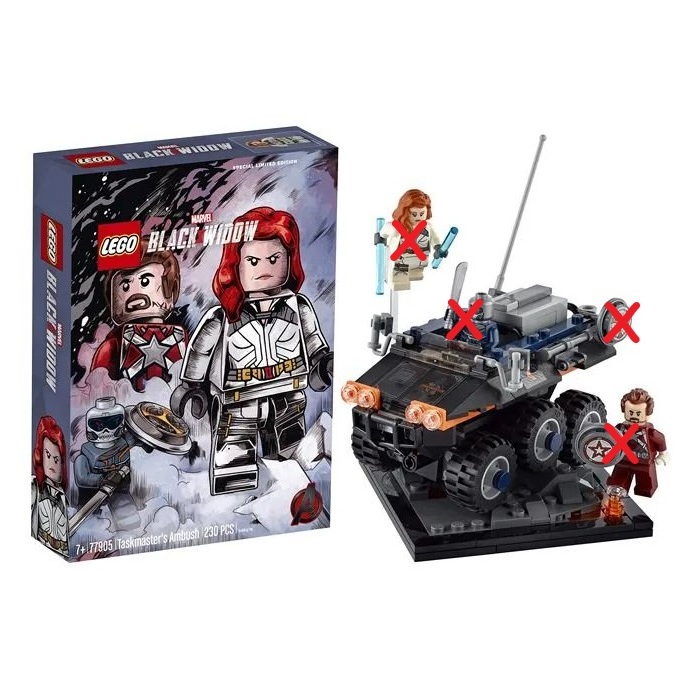 [MP] Lego Marvel Super Heroes Black Widow 77905 - Taskmaster's Ambush ...