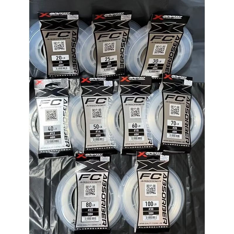 YGK Absorber 100% Fluoro Carbon Leader Line(new model) | Shopee Malaysia