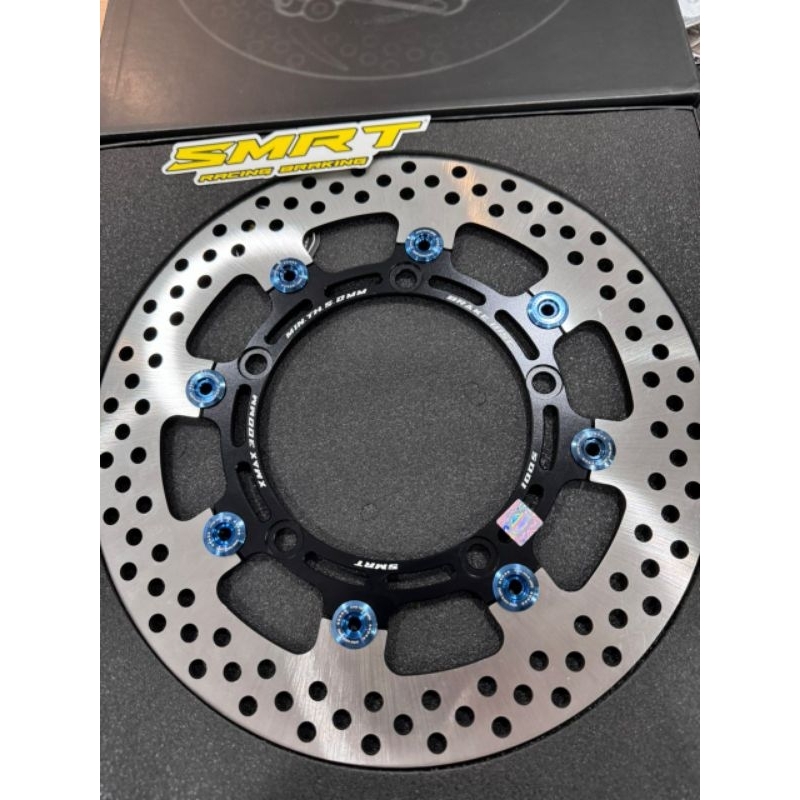 SMRT Racing Yamaha Xmax @ R25 5.0 tebal Floating Disc 300mm Yamaha R25 ...