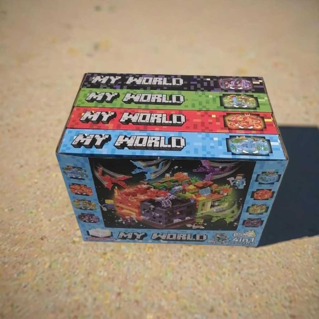 Minecraft Toys Minecraft Toy My World Minecraft Building Blocks God Of ...