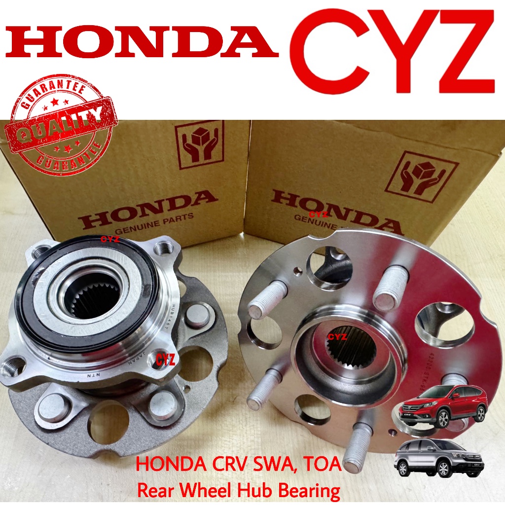 Rear Wheel Hub Bearing Honda CRV SWA TOA 2.0 2.4 (Honda Thailand ...