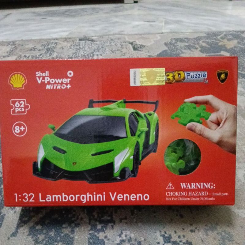 Shell V-Power Nitro 1:32 Lamborghini Veneno | Shopee Malaysia