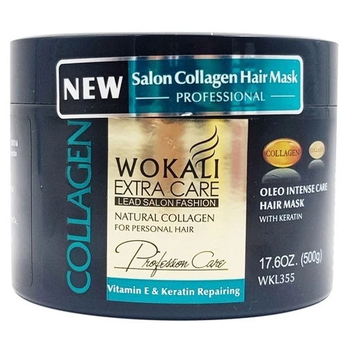 Wokali Extra Care Natural Collagen For Personal Hair Mask 500 g wolali ...