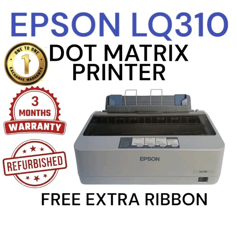 EPSON LQ 310/LQ2090/LQ2190/PANASONIC DOT MATRIX PRINTER ( SECONDHAND ...