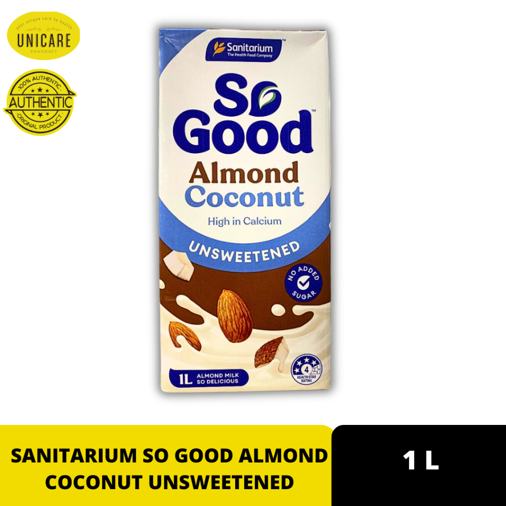 SANITARIUM SO GOOD ALMOND COCONUT UNSWEETENED 1 LITRE | Shopee Malaysia