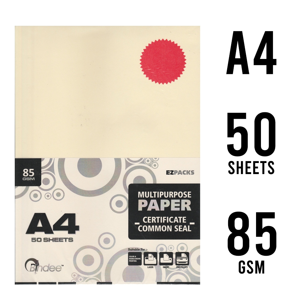 CP FORMS | CERTIFICATE PAPER | EZPACKS - COMMON SEAL CERTIFICATE PAPER ...