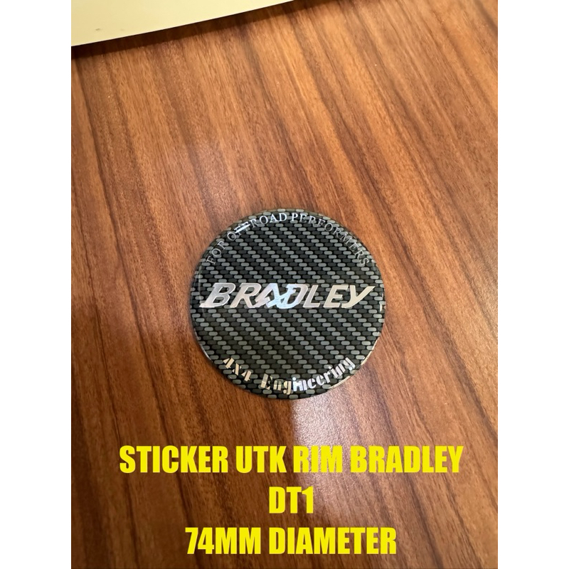 BRADLEY STICKER , STICKER BRADLEY, BRADLEY LOGO FOR RIM BRADLEY COPY ...