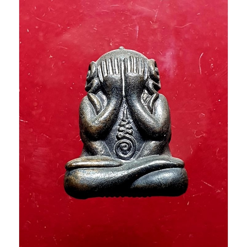 Phra Pidta Yantra Muang，Hu Yantra U比打 全身经文 Nur loha 青铜材质 Luang Pu Suk ...