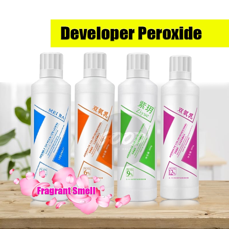 (1000ml) Fragrant Smell Double Oxygen Solution/ Developer Peroxide Hair ...