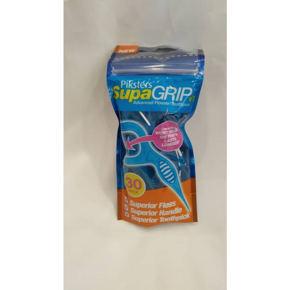 PIKSTER SupaGrip 30's Advance Flosser / Toothpick | Shopee Malaysia