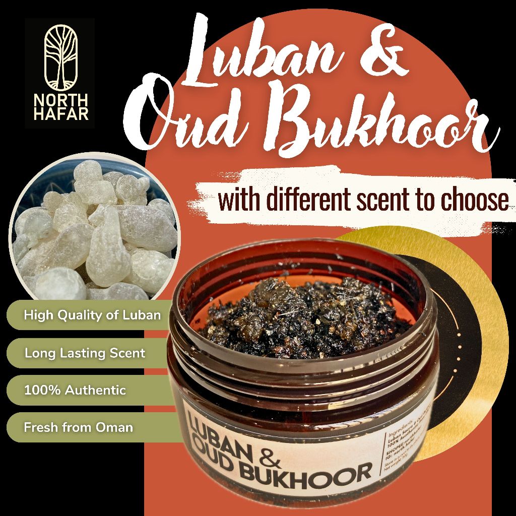 Luban & Oud Bukhoor 50g North Hafar | Shopee Malaysia