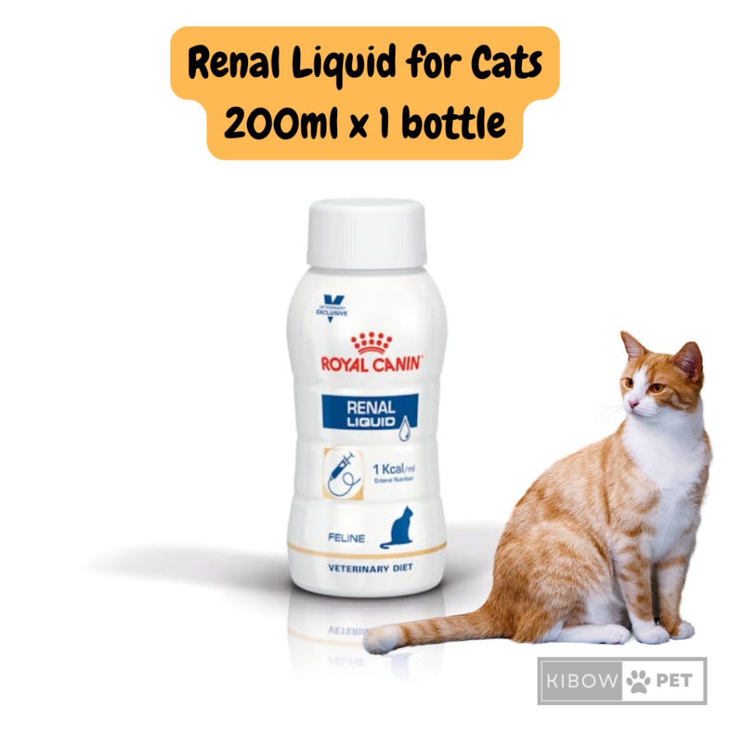 Royal Canin Renal Liquid for Cats 200ml x 1 bottle | Shopee Malaysia