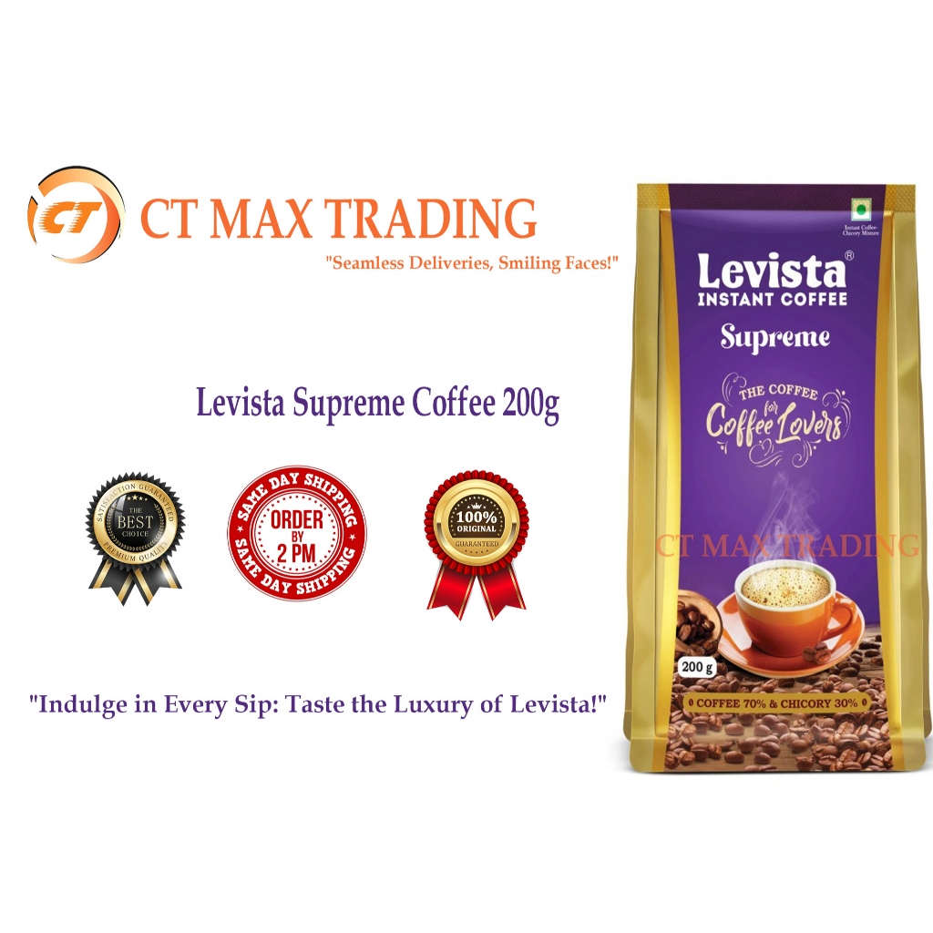 Levista Supreme Coffee 200g | Shopee Malaysia