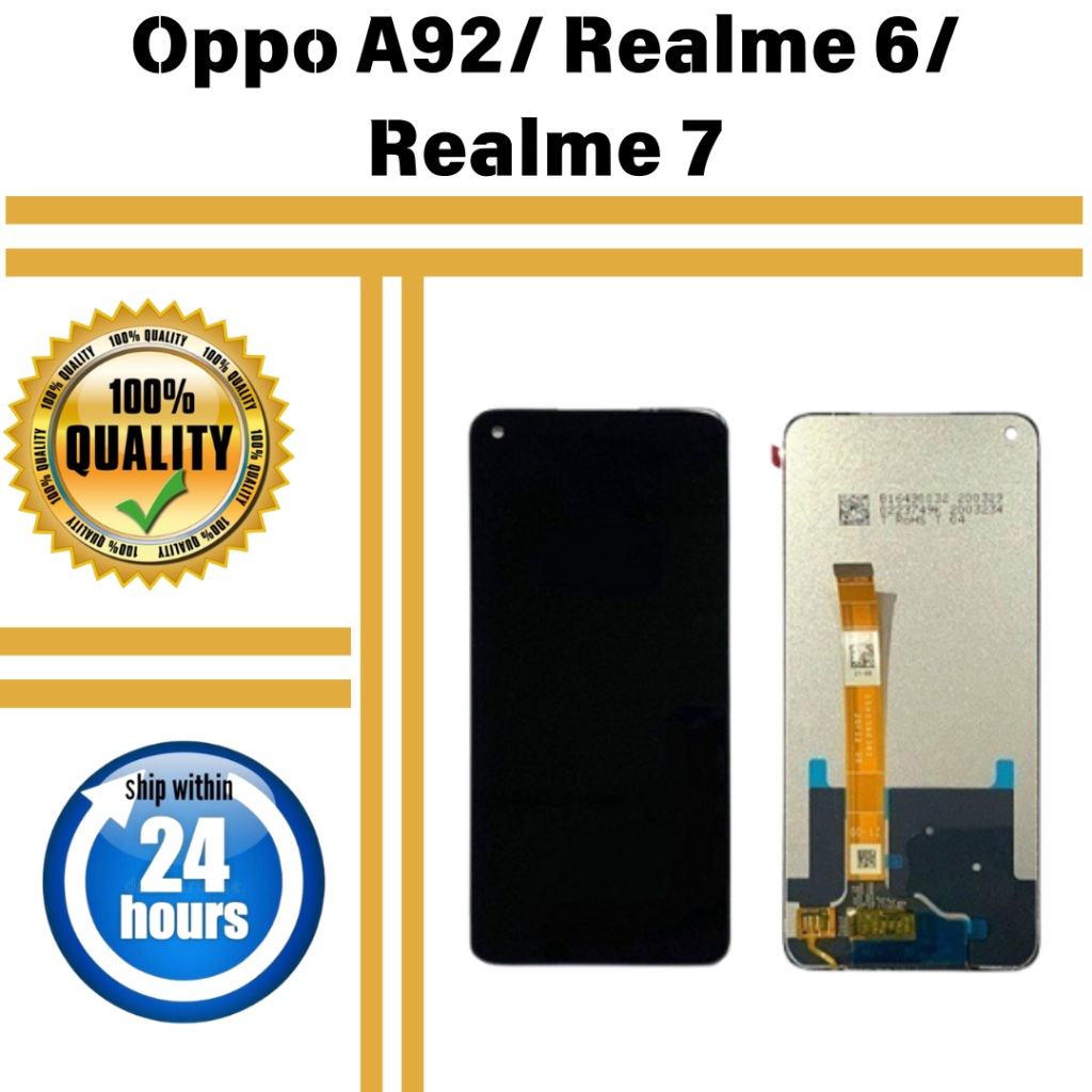Oppo A92/ Realme 7/ Realme 6/ Realme 6 Pro Original LCD Display ...