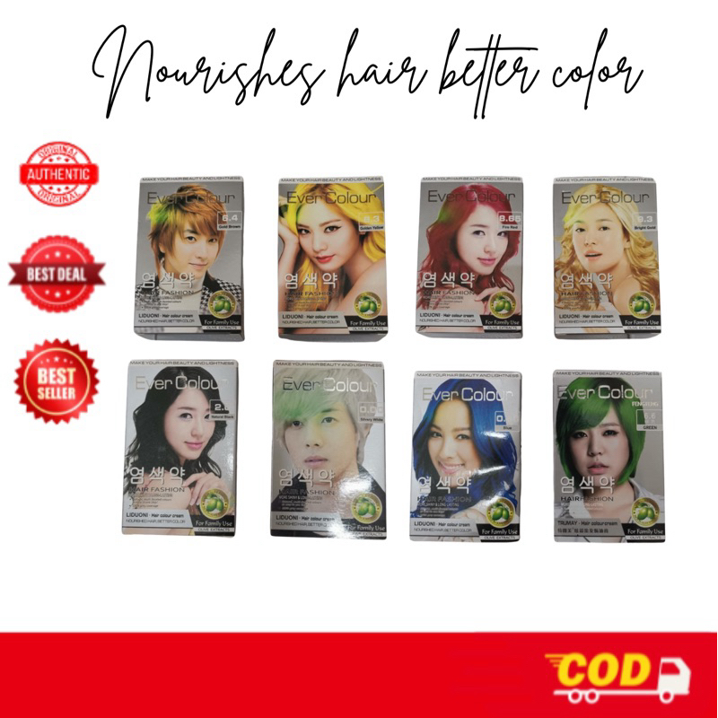 Ever Colour Hair Color | Shopee Malaysia