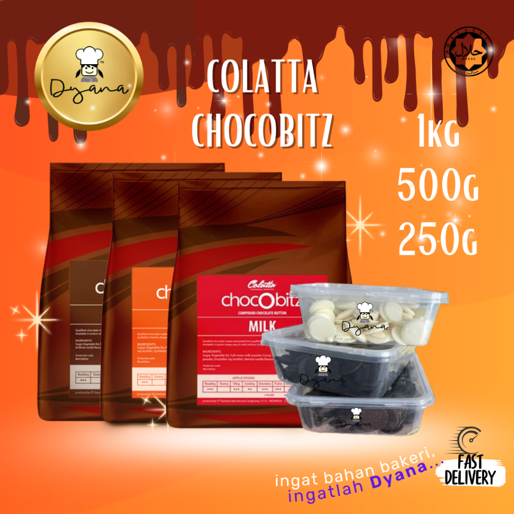 Colatta Chocobitz (Coin) 250g , 1kg (Beryl Alternative) | Shopee Malaysia
