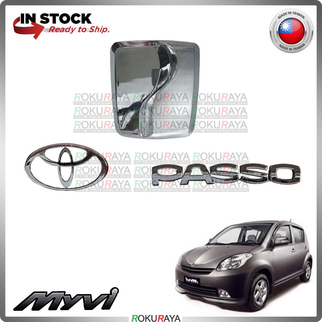 [CHROME] 3in1 Perodua Myvi 2005 Toyota Passo Conversion Rear Front ...