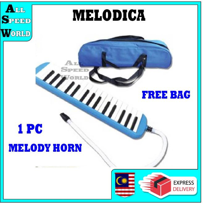 32 Notes Melody Horn MELODICA Keys Musical Instrument (Ready Stock ...