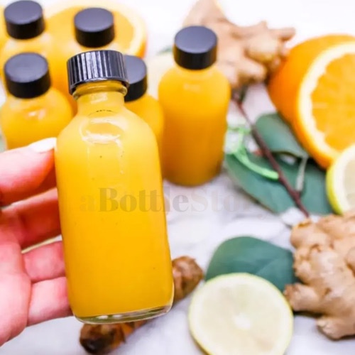 Clear Wellness Booster Storage Boston Bottle/ Botol Kaca Viral ...