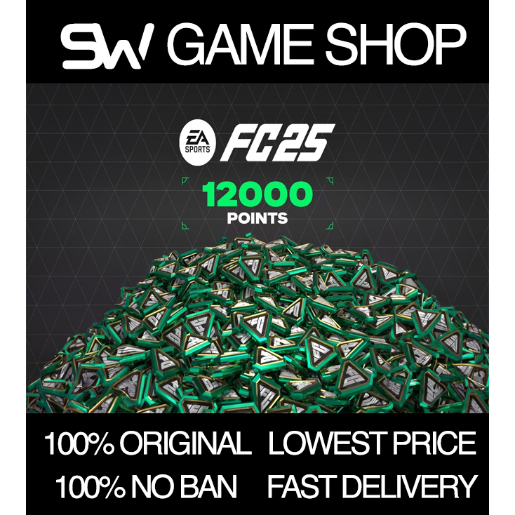 FC 25 FC Points | Fifa 25 Fut Point PC Steam EA Epic | Shopee Malaysia