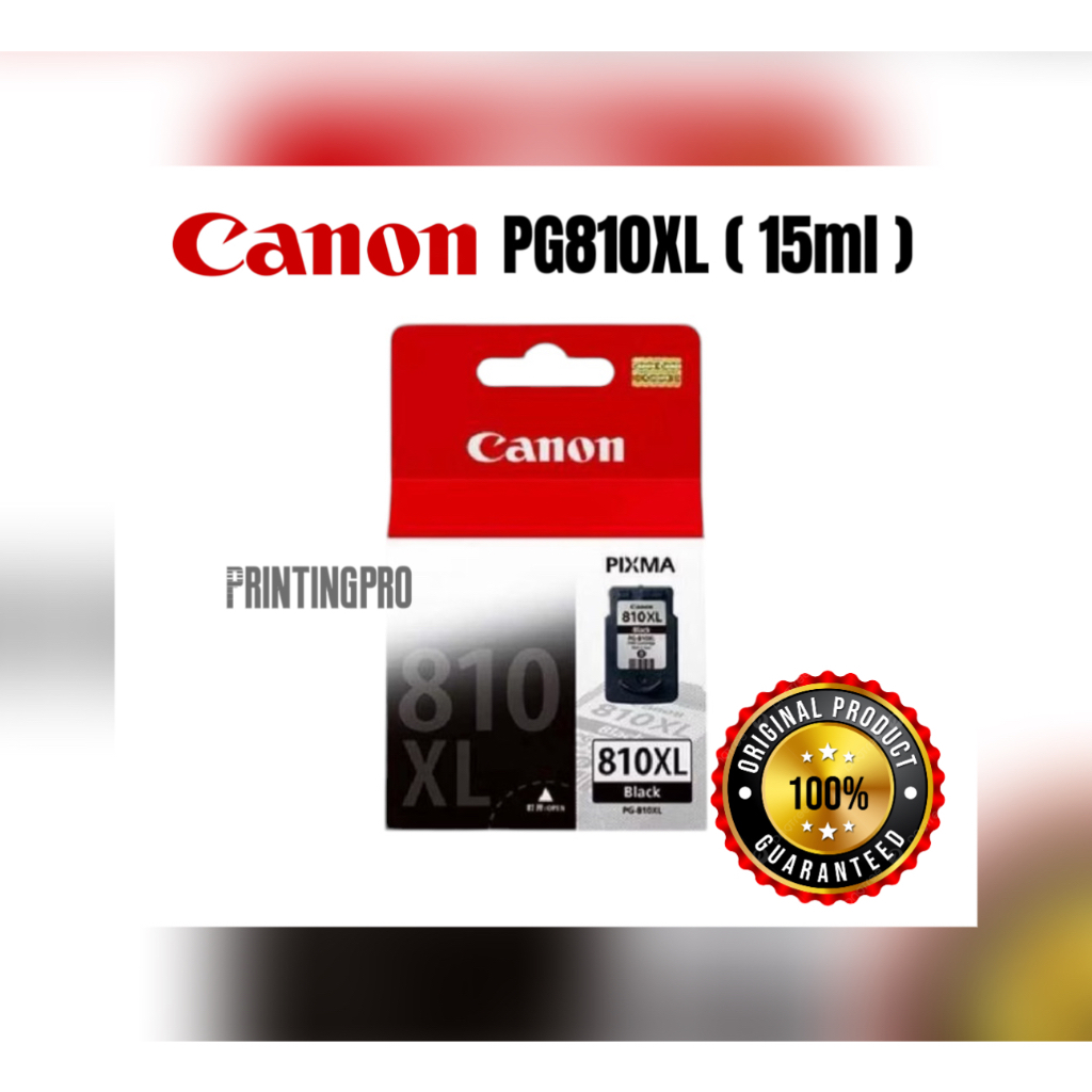 100% ORIGINAL CANON INK CARTRIDGE PG-810XL | CL-811XL | Shopee Malaysia