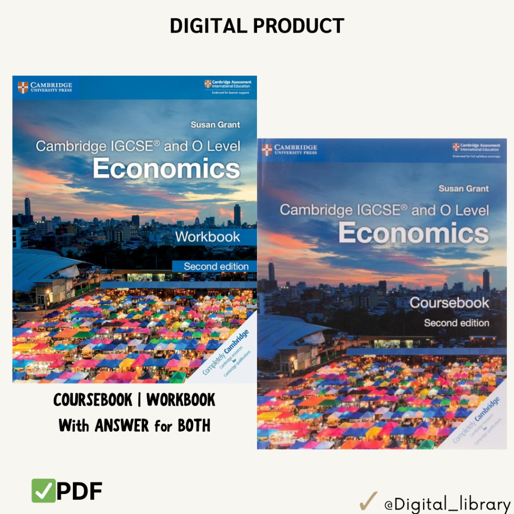 Cambridge IGCSE and O Level Economics Coursebook | Workbook / Answers (2nd Edition) | Shopee ...