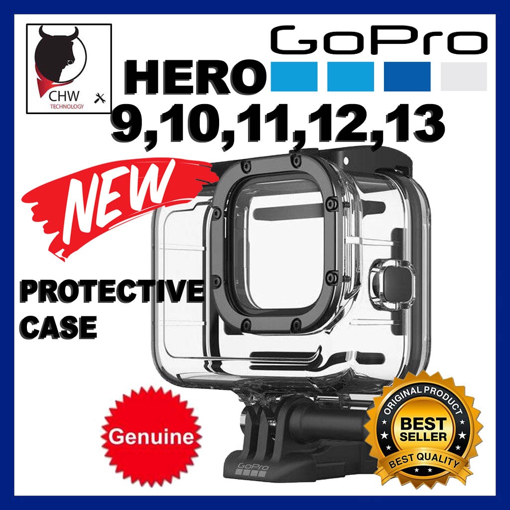 GOPRO ORIGINAL HERO9 HERO10 HERO11 HERO12 HERO 13 UNDERWATER HOUSING ...