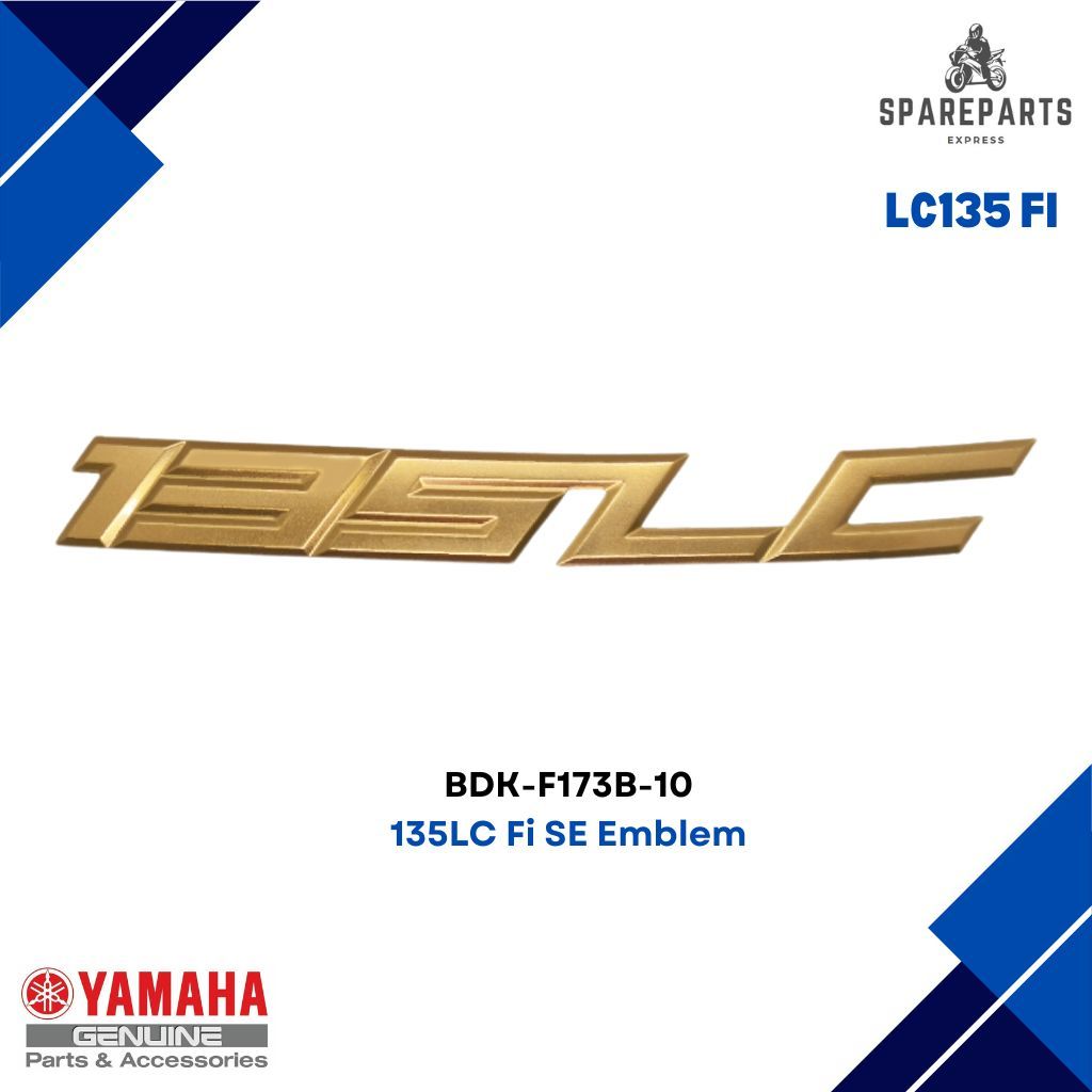 BDK-F173B-10 Yamaha Original 135LC FI V8 Special Edition SE 3D Logo ...