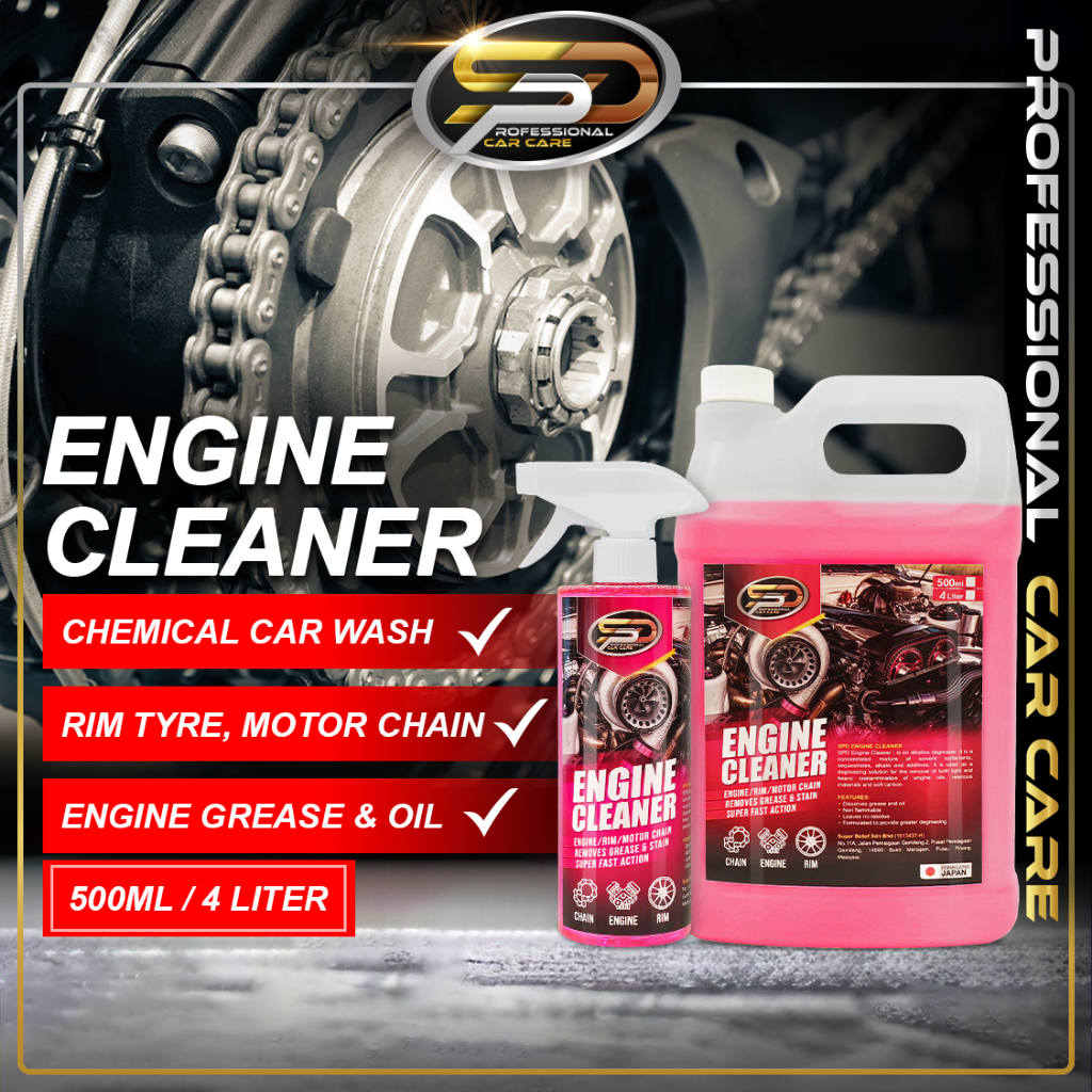 Engine Degreaser Chemical Wash SPD Japan Formula 4KG Alkaline Degreaser ...