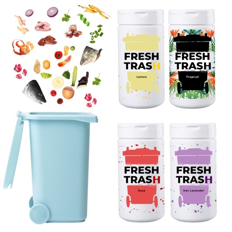 Fresh Trash Powder Trash Can Absorber Odor Neutralizer Absorbs Trash ...