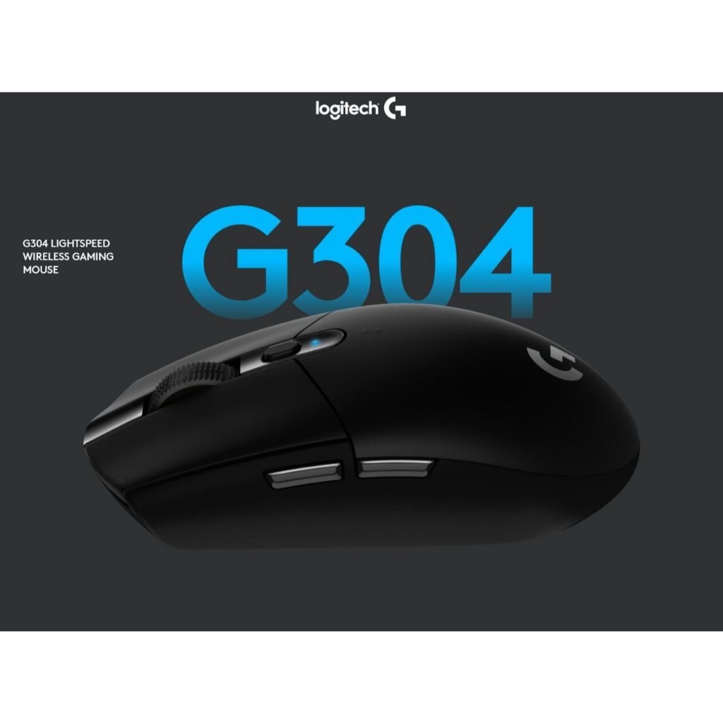 Logitech G304 Lightspeed Wireless Gaming Mouse, HERO Sensor, 12000 DPI ...