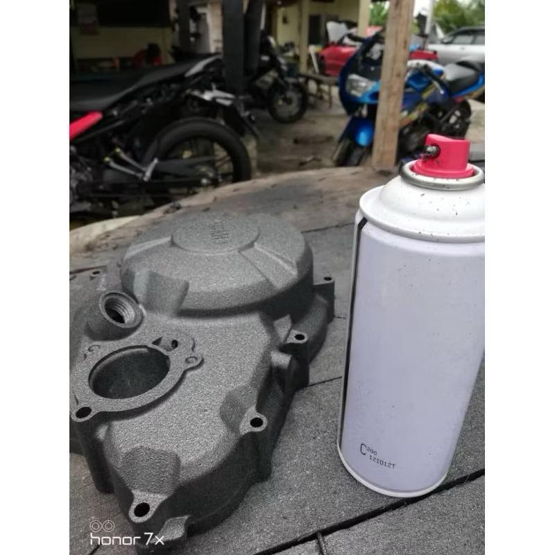 Spray tin cat menggerutu Grey / High temp / Wrinkle paints | Shopee ...