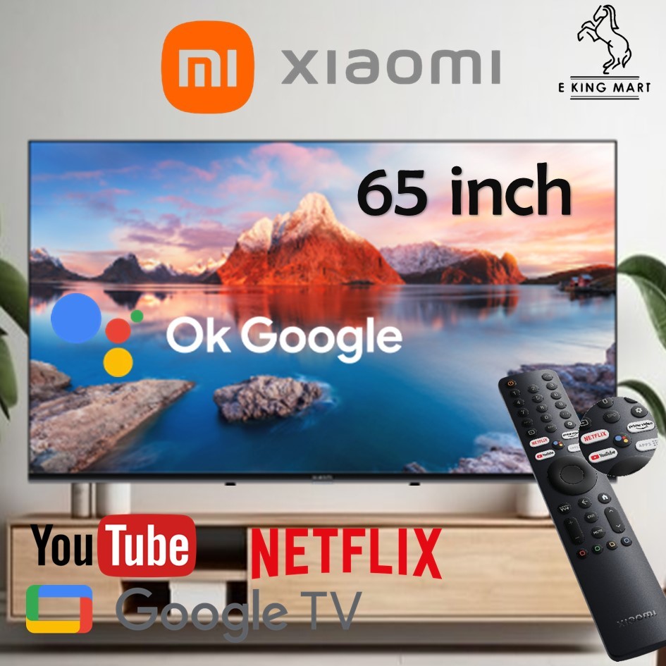 Xiaomi Google TV A Pro 65" / A 55 2025 4K LED TV Dolby Audio™️ 4K UHD ...