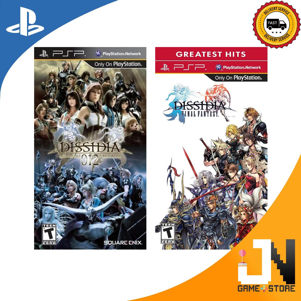 PSP Dissidia 012 Duodecim / Dissidia Final Fantasy (R3/R1)(English ...